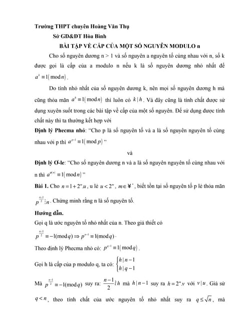 Diophantine equations Phương trình diophant | PDF