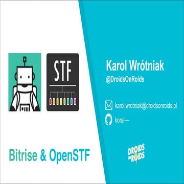 Bitrise & OpenSTF | PDF | Computing | Technology & Computing