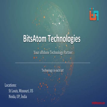 BitsAtom Profile - Technology in Each Bit | PPTX