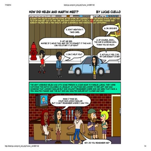 Bitstrips.com print strip | PPT
