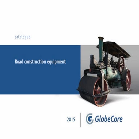 Road construction equipment GlobeCore | PDF