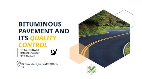 Typical road structure cross section details | PPTX
