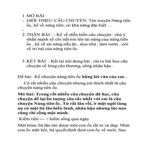 Bài viết kể về nàng tiên ốc.docx