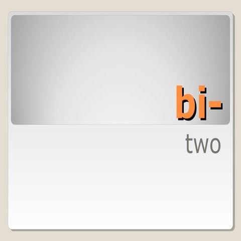 Bi vocabulary words | PPT