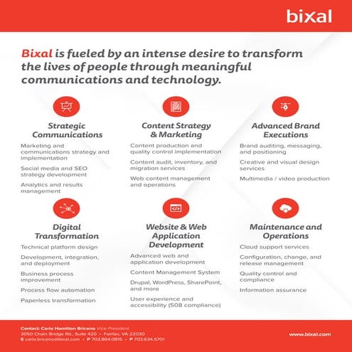 Bixal Corporate Capabilities | PDF