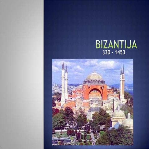 Bizantija | PPTX
