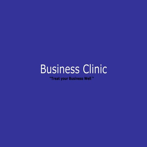 Biz Clinic Profile Final | PDF | Management Consulting Industry ...