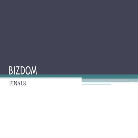 Bizdom | PPT