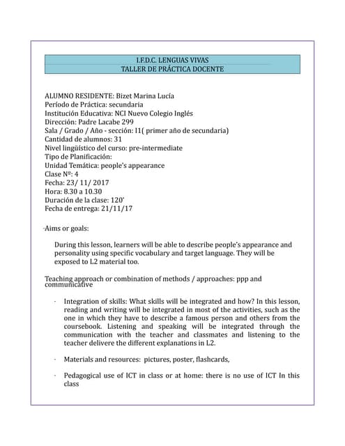 INDUCTIVE METHOD DETAILED LESSON PLAN | PPTX | Birthday | Personal ...