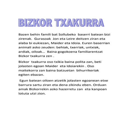 Basoko animaliak | DOC