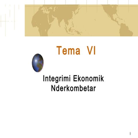 Biznes nderkombetar Ligjerata-4 | PPT