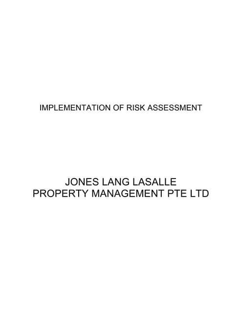 Classroom Instruction Risk Assessment | DOCX