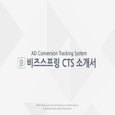 Biz spring cts 소개서 | PDF