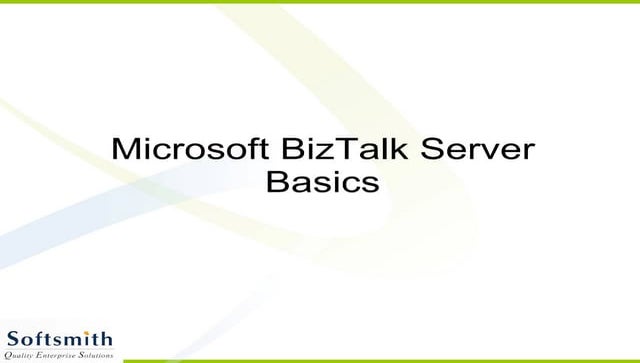Biztalk Server Basics Principles Of Maps Pdf