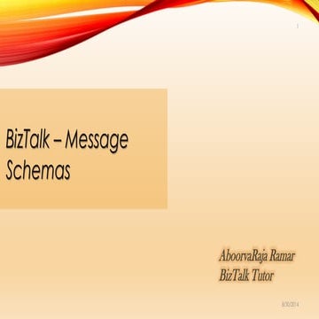 BizTalk Server- Schema | PDF