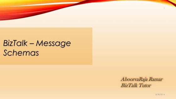 BizTalk Messaging Architecture | PPTX