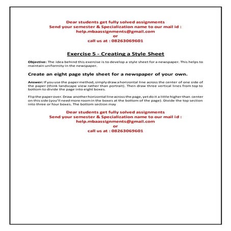 Bj0037 exercise 5 | PDF