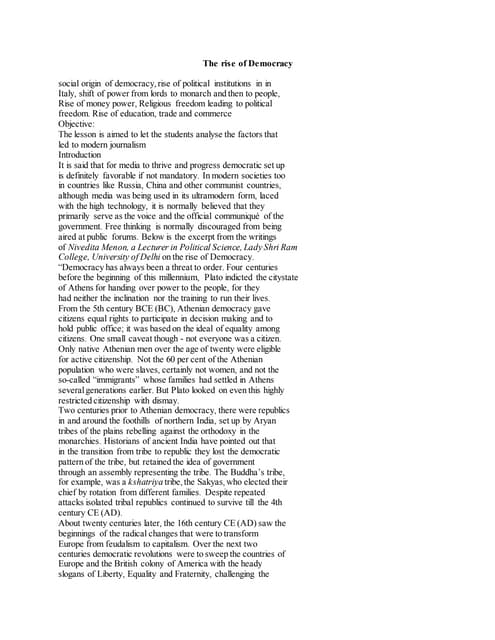 Movements toward independence | PPT