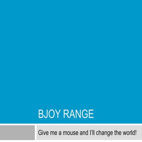 BJOY Range | PPTX