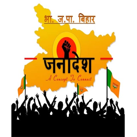 BJP party Bihar Election Creative Images | PPTX