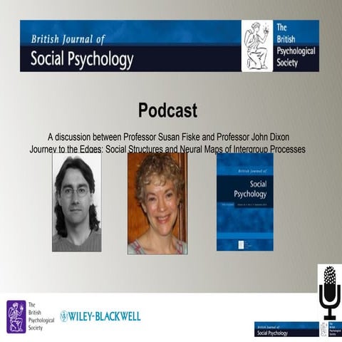 BJSP- Susan Fiske and John Dixon | PPT