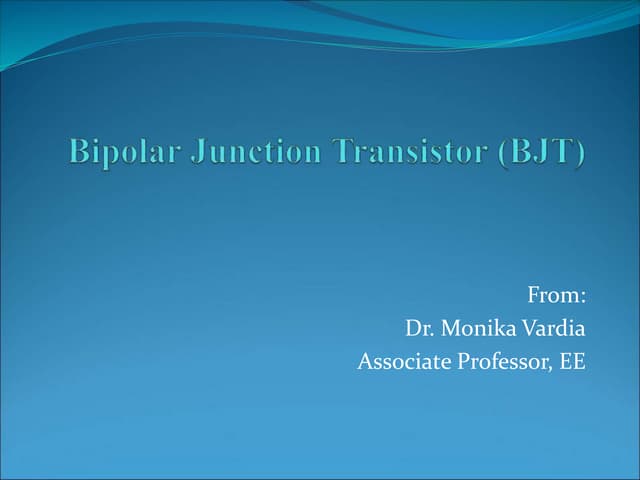 Unit 2 bjt numerical problems | PDF