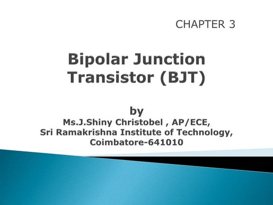 Lab 8 bipolar junction transistor characterstics | PDF