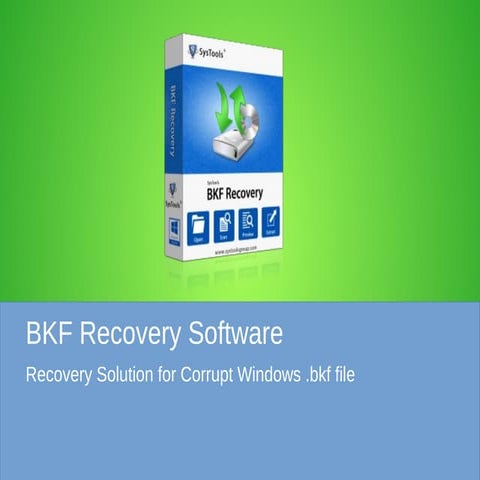 BKF Recovery Software | ODP