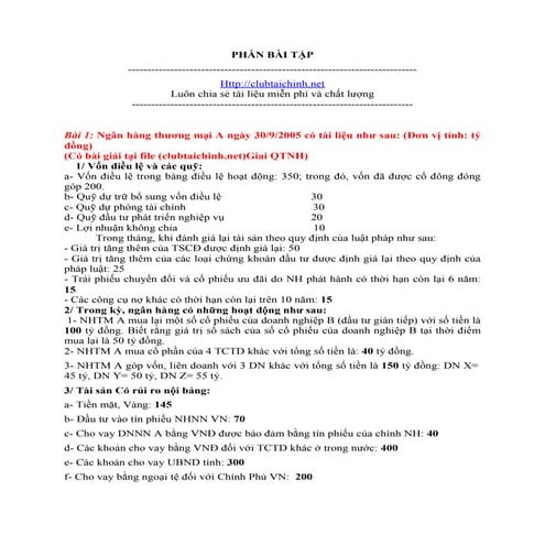 QUAN TRI NGAN HANG | PDF