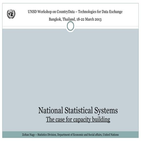 Official Statistics & Statistical Systems | PPT