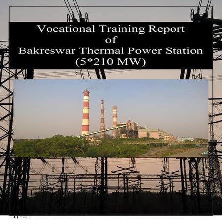 BK T. P. P. Vocational Training Report | PDF