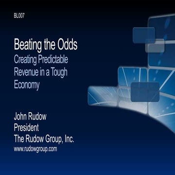 Beating the Odds | PPTX