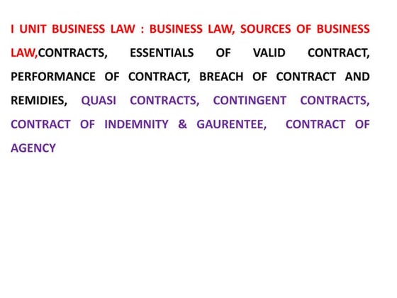 Understanding Commercial Law | PDF