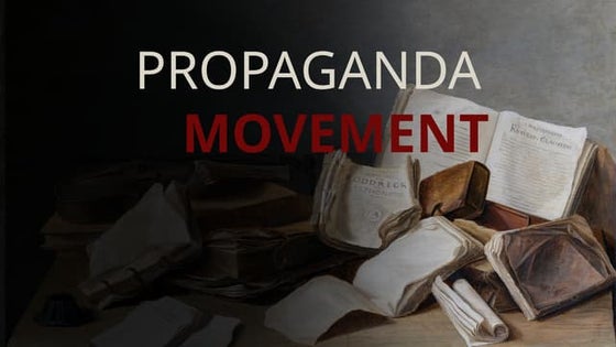 The Propaganda Movement | PDF
