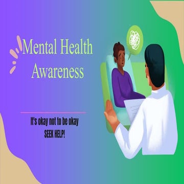 MENTAL HEALTH | PPTX