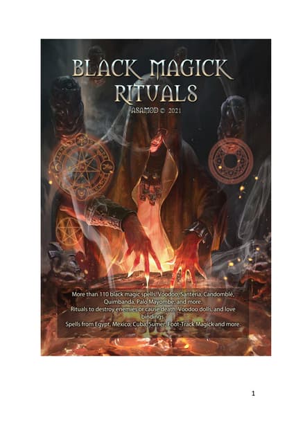 Black magic curses & spells | PDF | Roleplaying Games | Games and Puzzles
