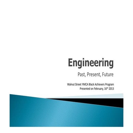 Engineering: Past, Present, Future | PPT