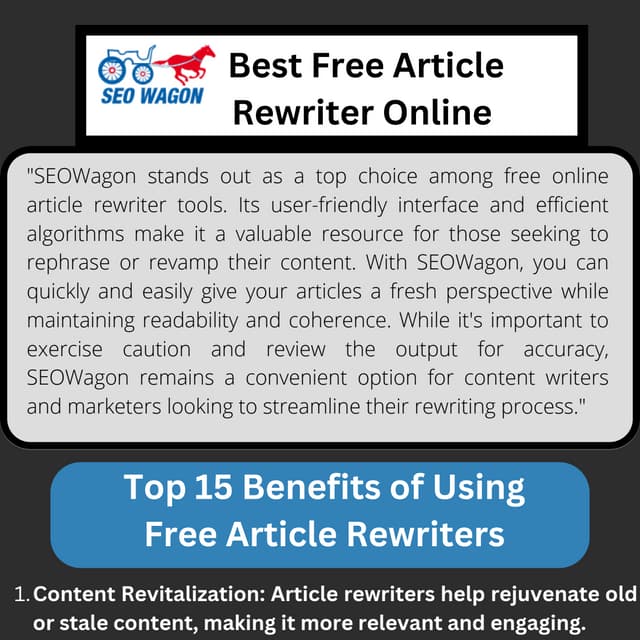 Best Free Article Rewriter Online | PDF | Web Development | Internet