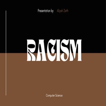 Stop Racism | PPT