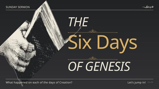 7 Days of Creation, Free Bible Chart from Word Of God Team | PDF ...