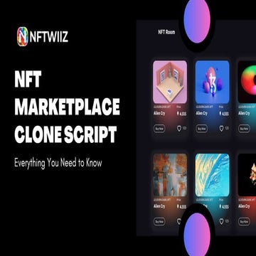 NFT Marketplace Clone Script | PDF | Web Development | Internet