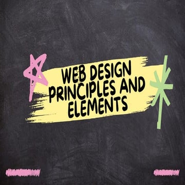 Web Design Principles and Elements fil 112 | PDF | Web Design and HTML ...