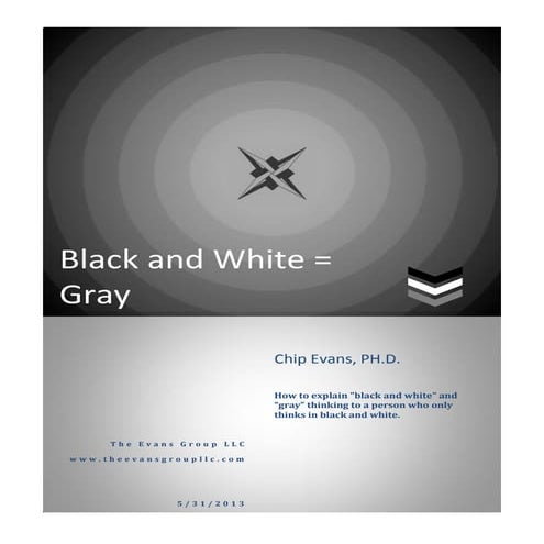 Black and white equal grey | PDF