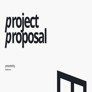 Black and White Illustrative Project Proposal Presentation.pptx