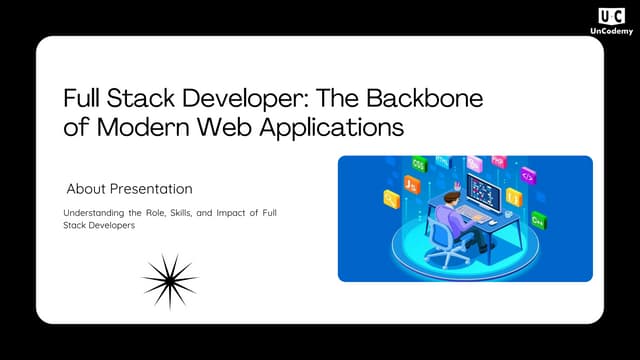 Full Stack Web Developer Course & required PPT | PPTX