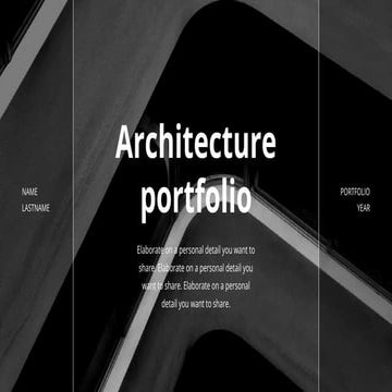 Black And White Minimal Architecture Portfolio Presentation.pptx