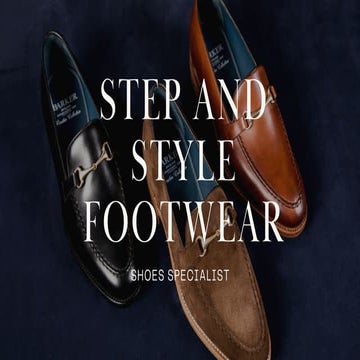 STEP AND STYLE FOOTWEAR SHOWROOM in Madurai | PDF
