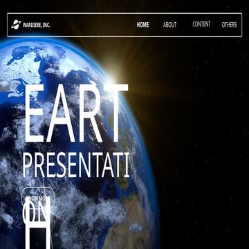 Black and White Modern Simple Earth Presentation.pptx