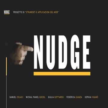 Presentazione finale Blog Nudge | PPT