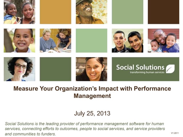 Social Impact Measurement Framework | PDF
